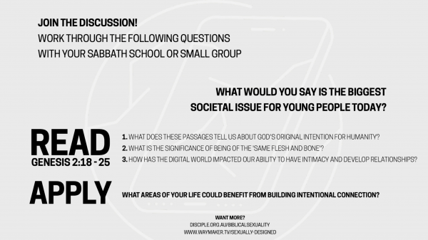 InVerse Sabbath School Series – Biblical Sexuality - Disciple